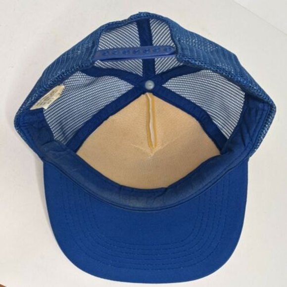 STP | Accessories | Vintage Stp Racing Team Trucker Hat Red White Blue ...